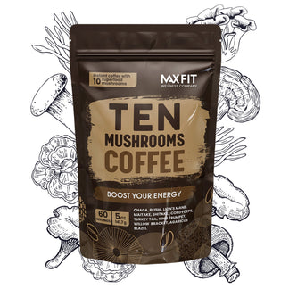 Original 10 Mushrooms Instant Coffee – Max Fit Wellness